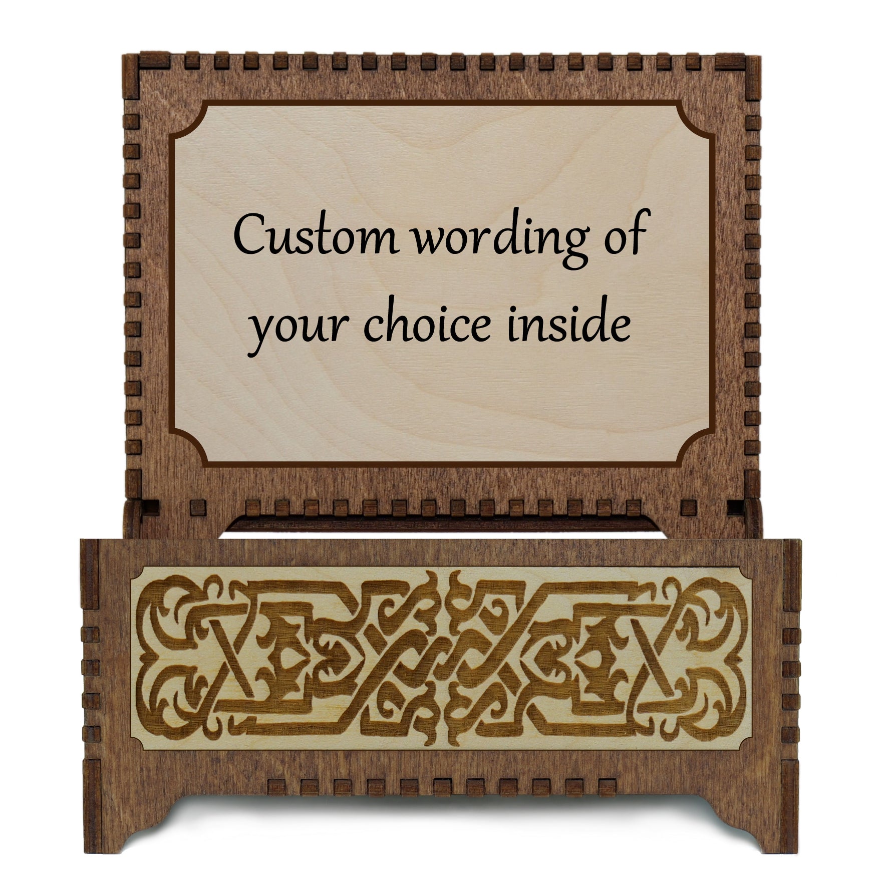 Under Lid Personalization – Davidson Workshop