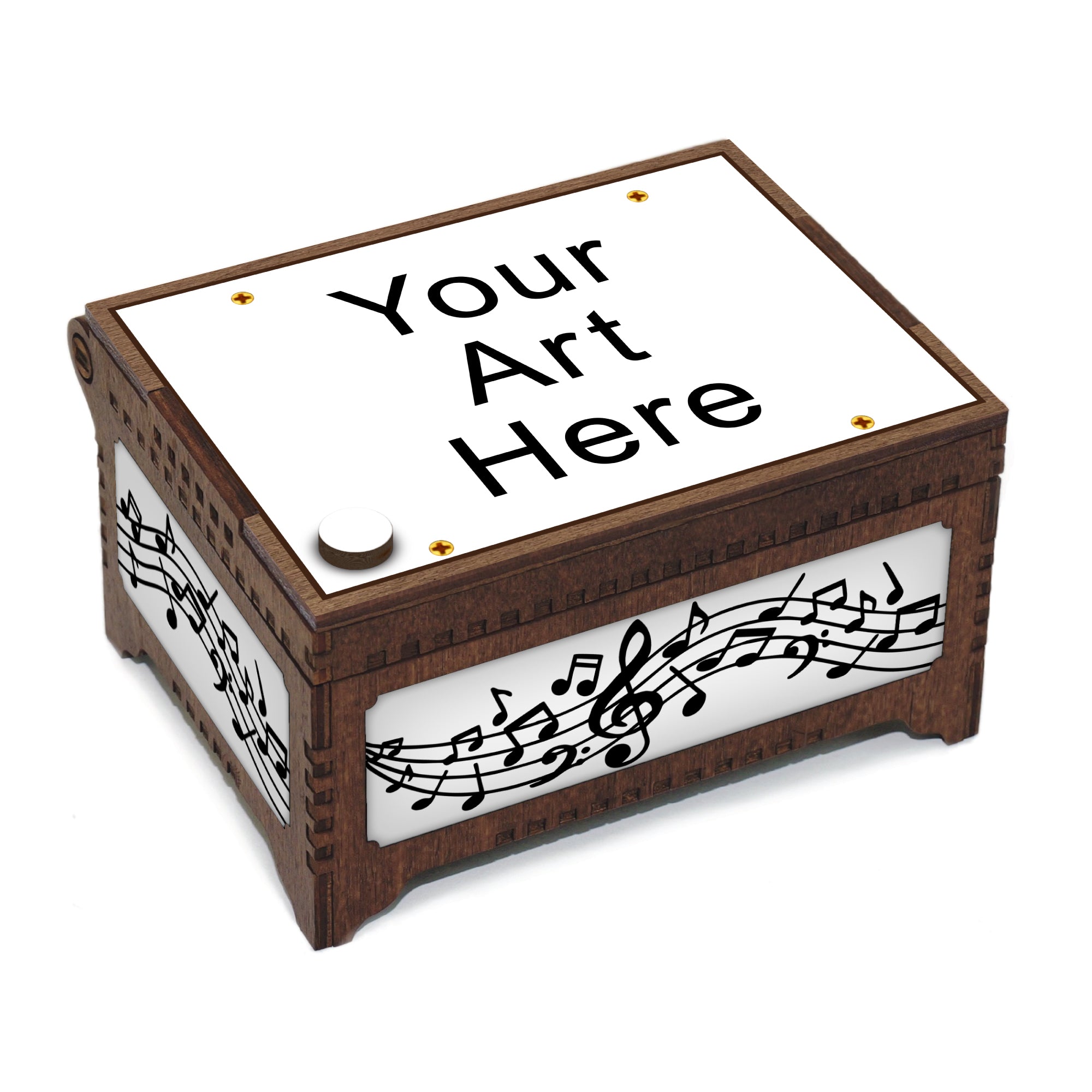 Any Artwork MP3 Music Box, Your Photo & Text Inside, Plays Any Song ...
