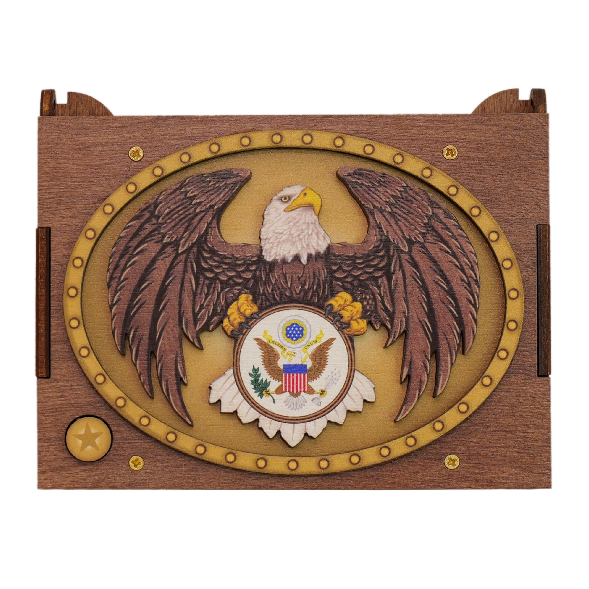 Bald Eagle Music Box – Davidson Workshop