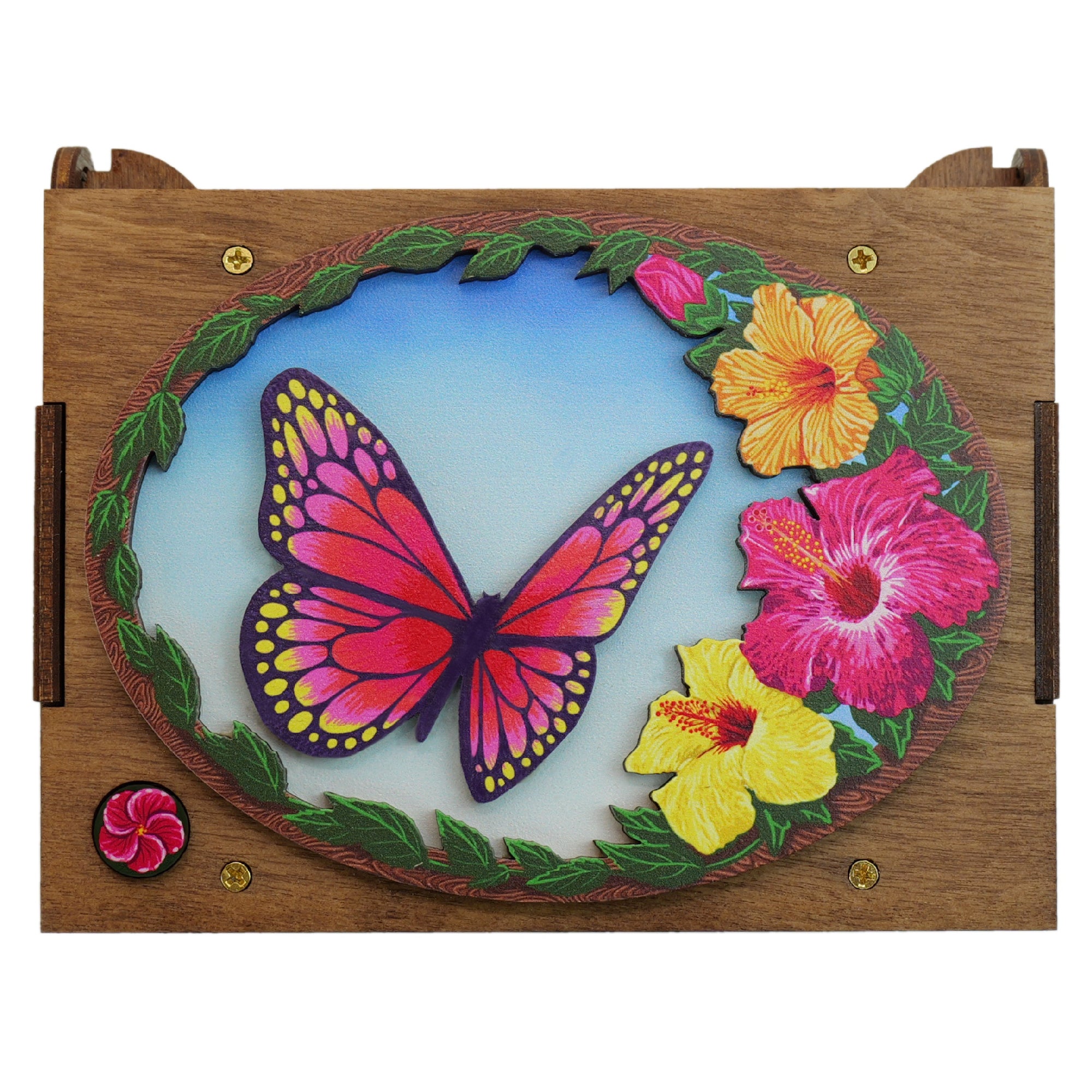 Colorful Butterfly Music Box – Davidson Workshop