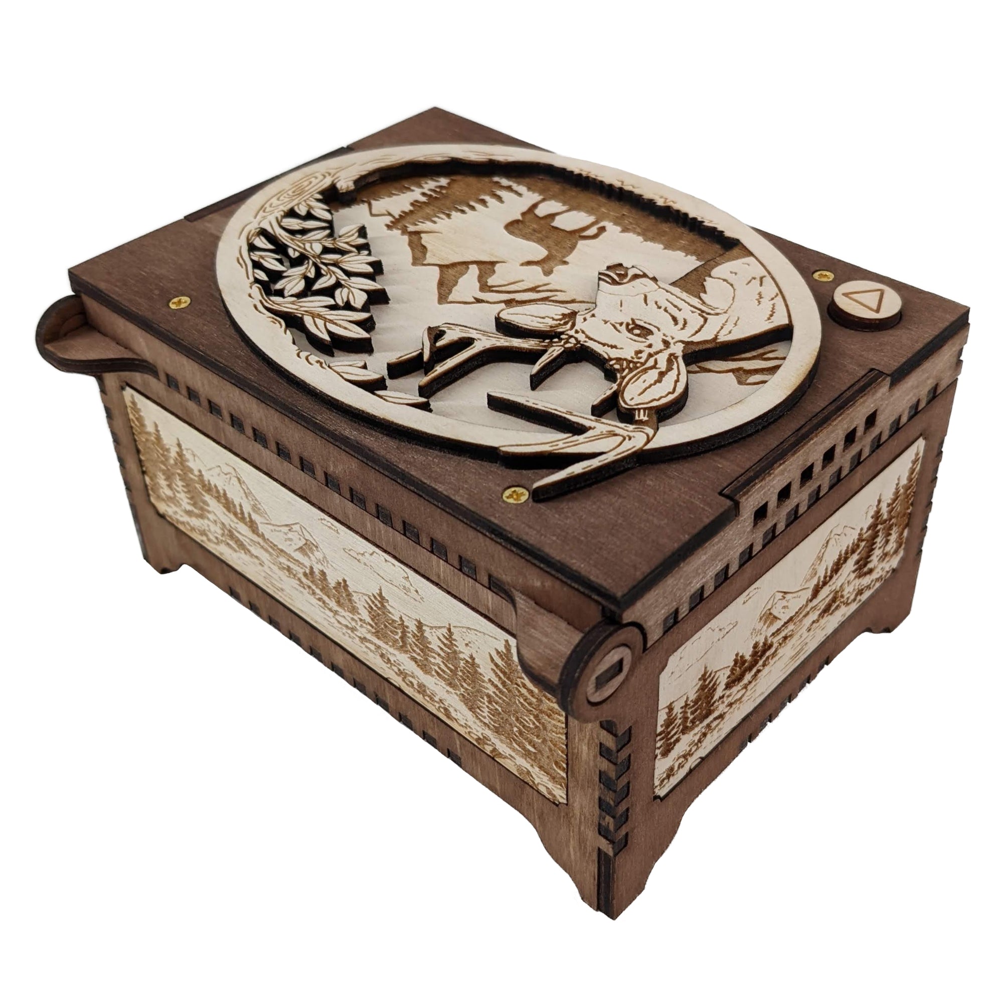 Deer Music Box – Davidson Workshop