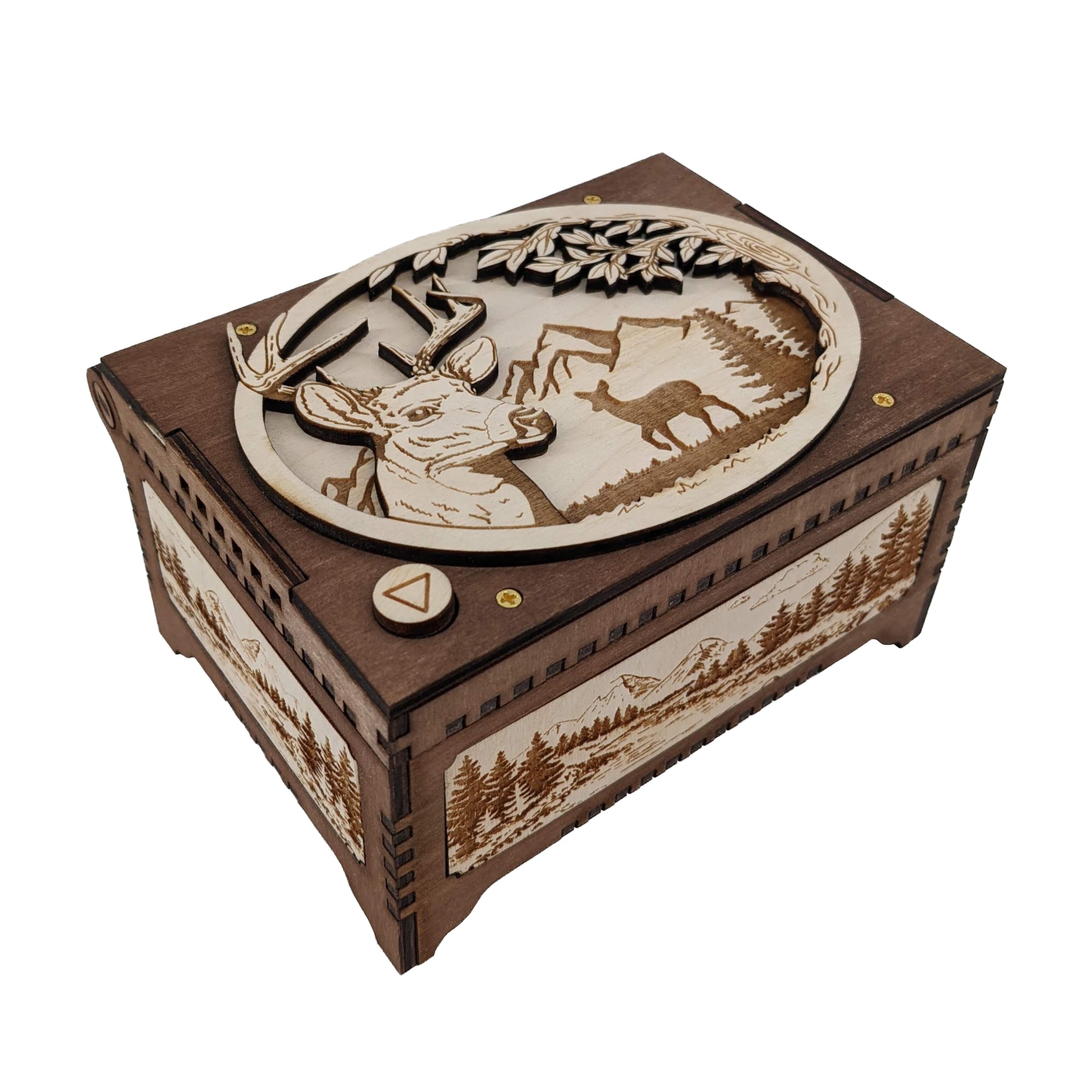 Wildlife Deer MP3 Music Box – Davidson Workshop