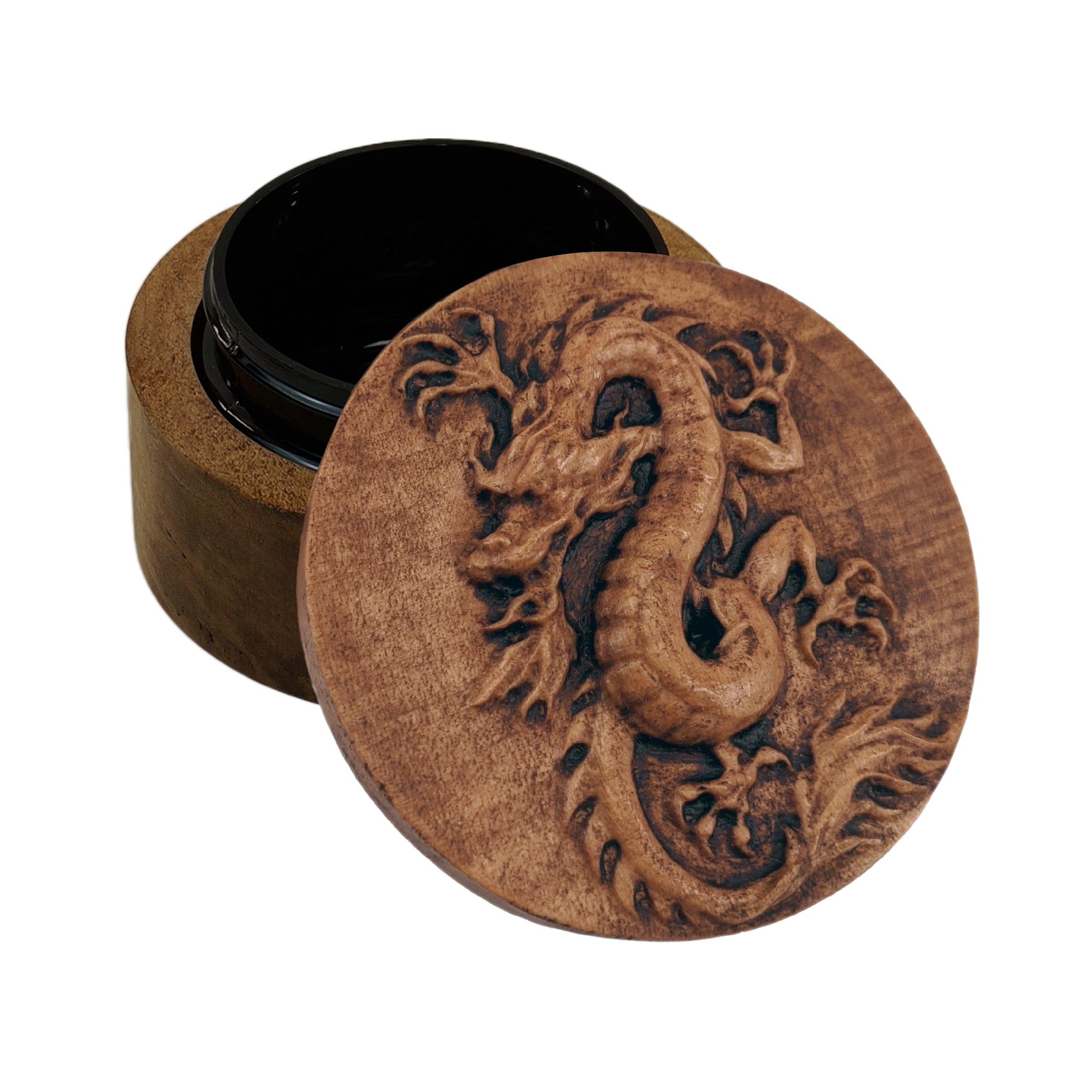 Dragon Carved Box, Keepsake Urn, Your Text Engraved – Davidson Workshop