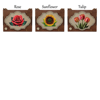 Flower MP3 Music Box, 21 Flower Choices – Davidson Workshop