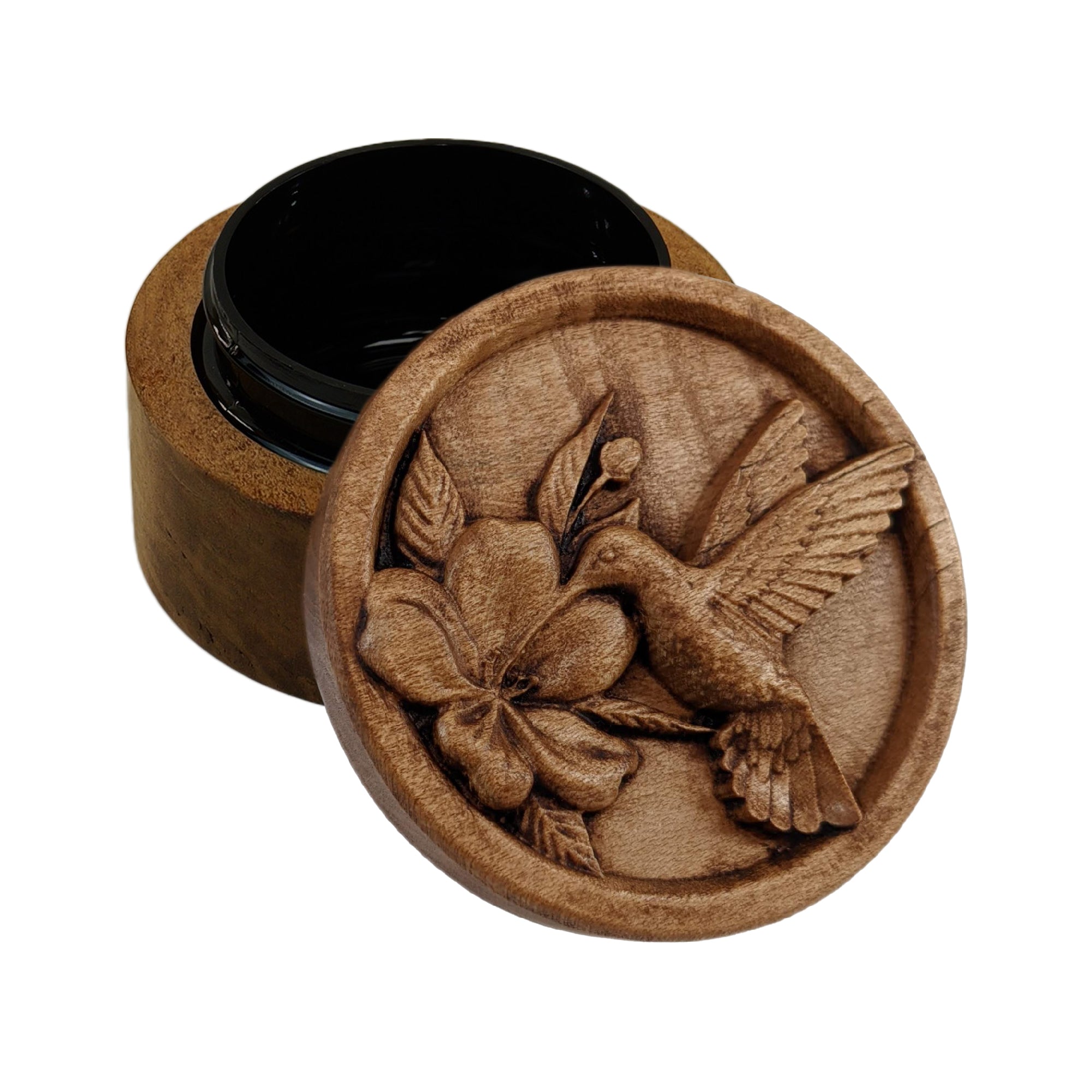 Hummingbird Carved Box, Keepsake Urn, Your Text Engraved – Davidson ...