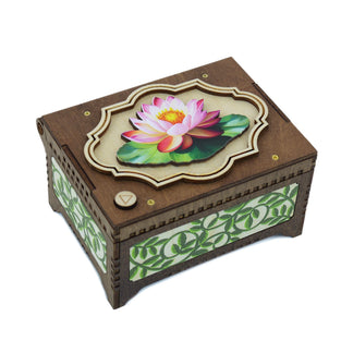 Flower Music Box, 21 Flower Choices – Davidson Workshop