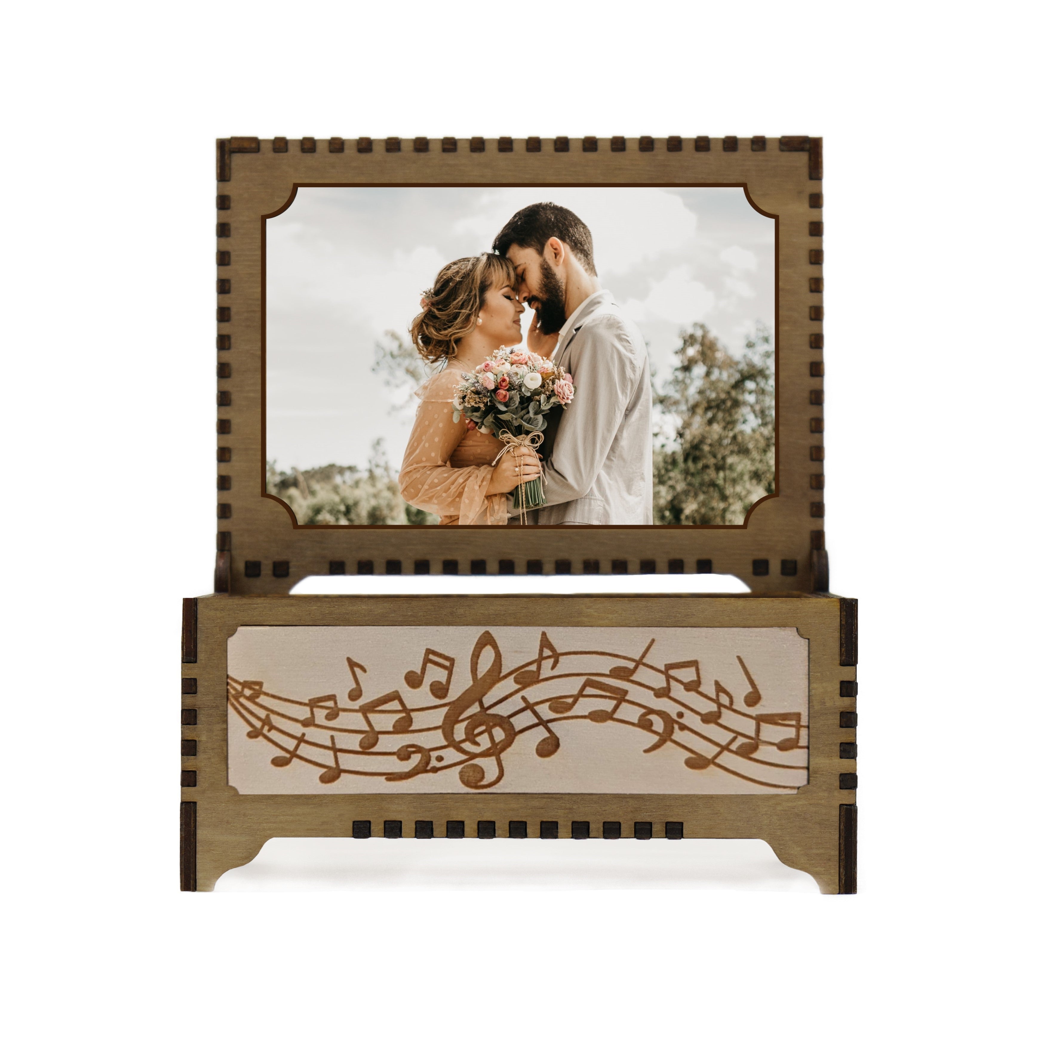 Engraved Record Player Music Box – Davidson Workshop