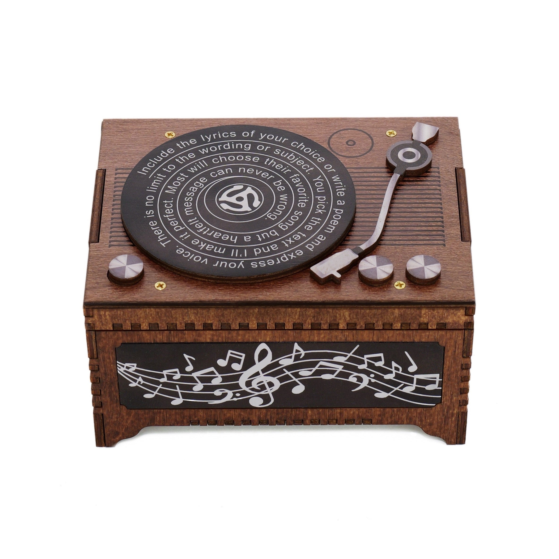 Record Player Music Box – Davidson Workshop