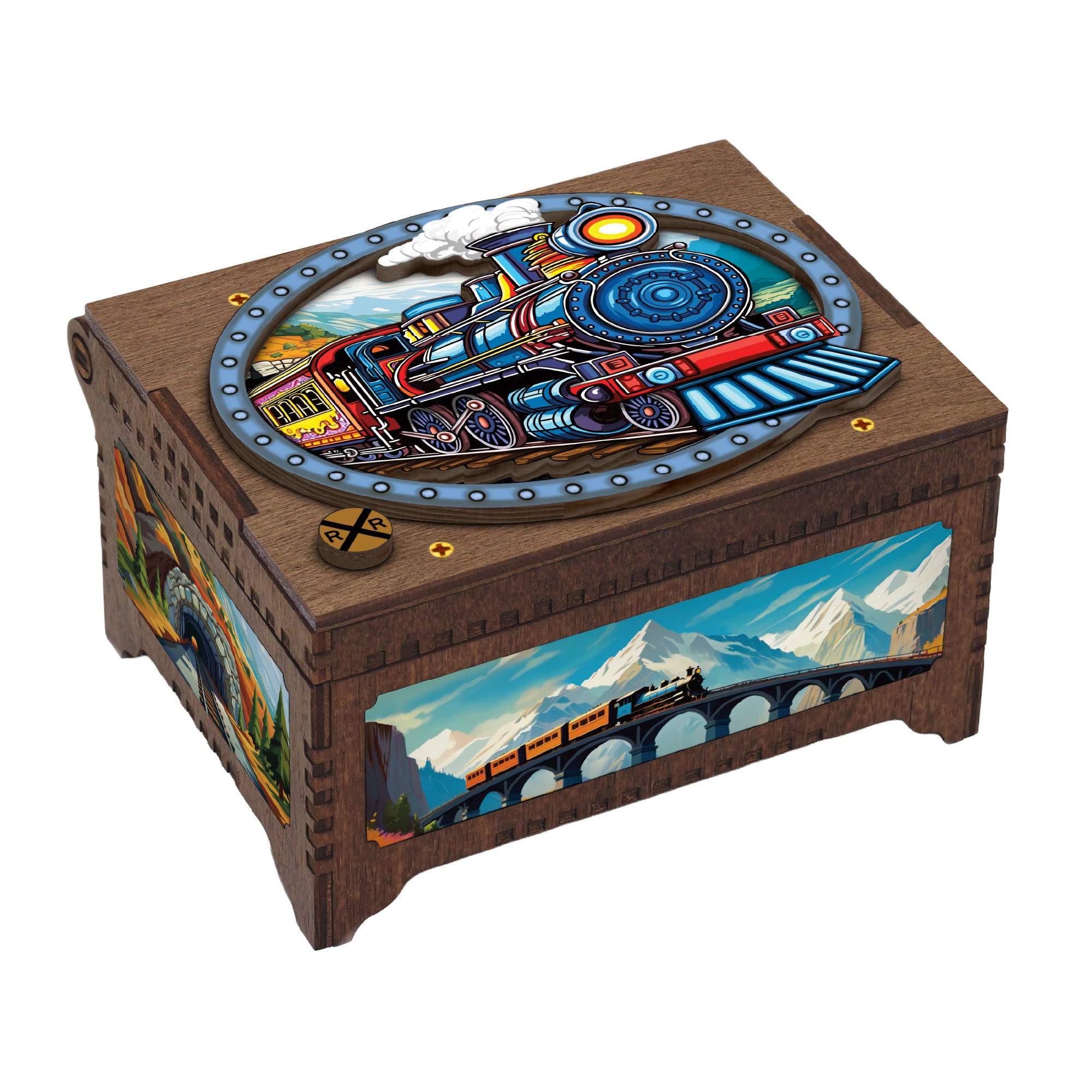 Train MP3 Music Box – Davidson Workshop