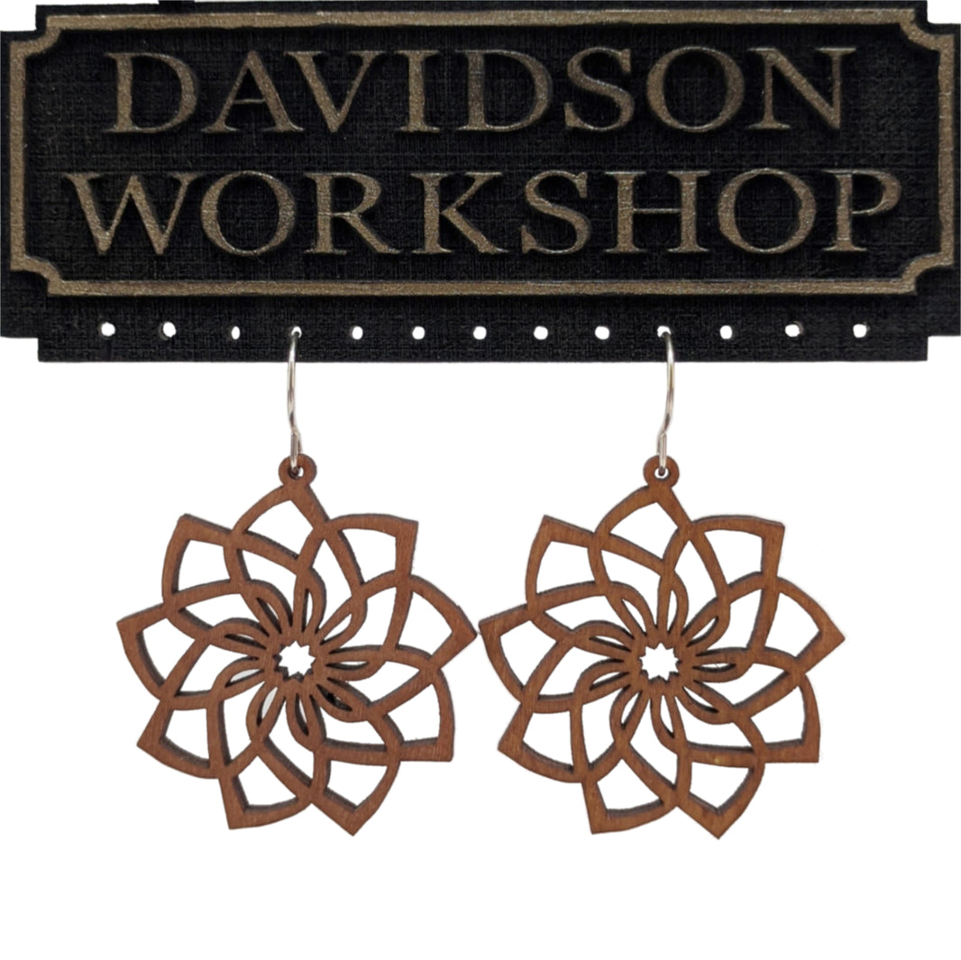 Lightweight Wood Earrings – Davidson Workshop