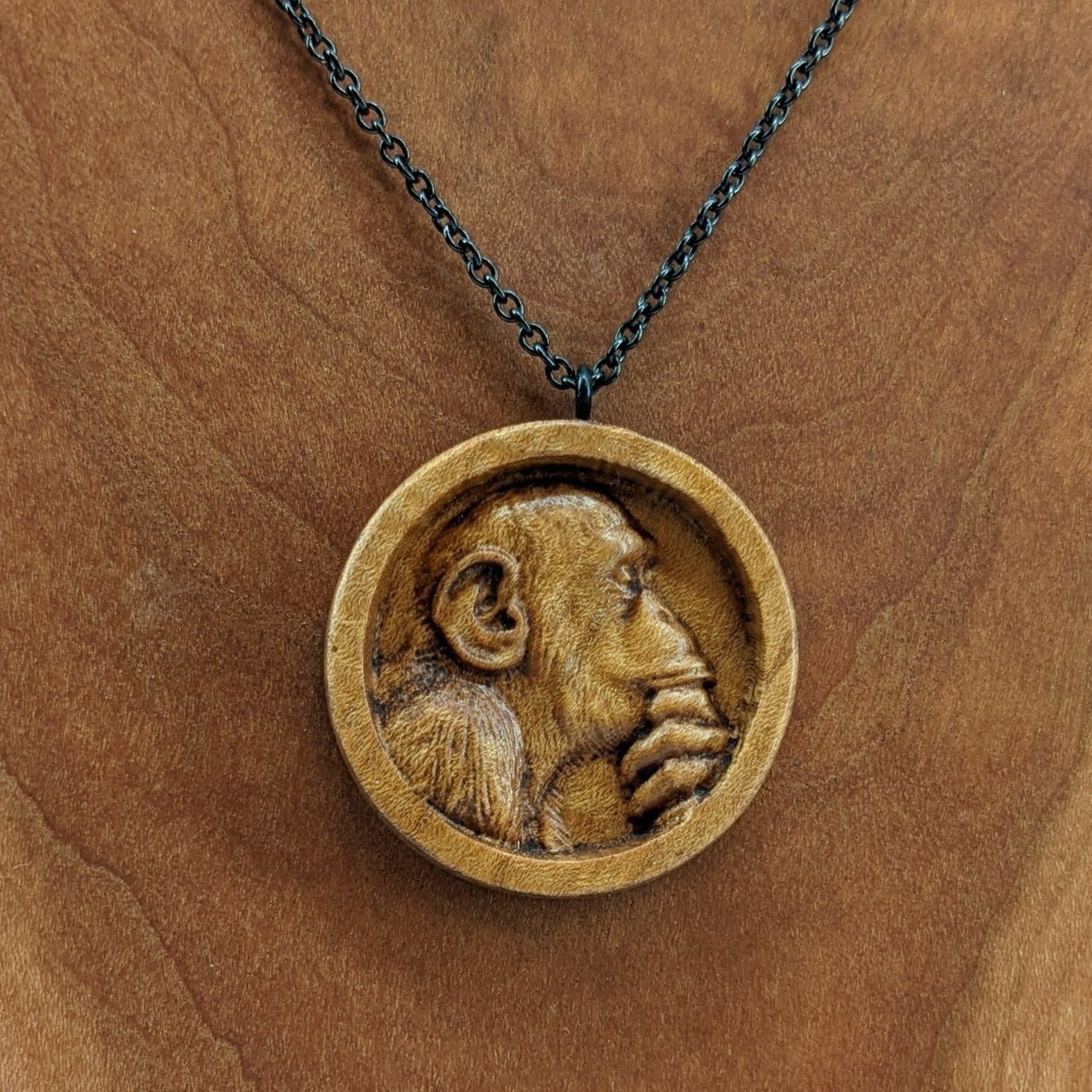 Carved Wood Pendants – Davidson Workshop