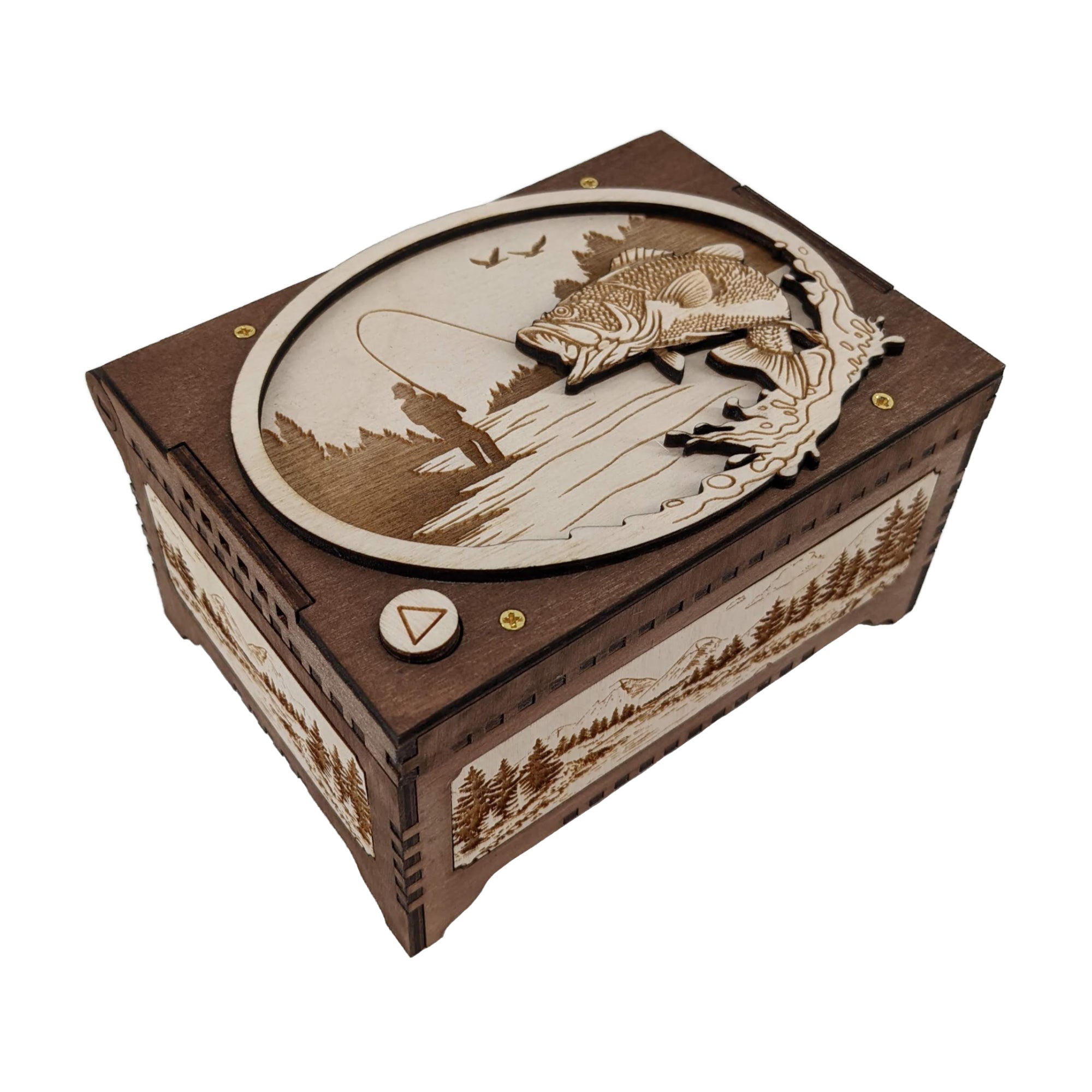 Fisherman Music Box – Davidson Workshop