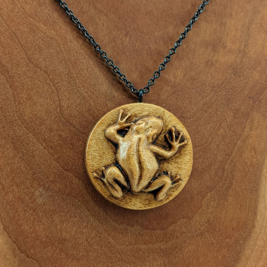 Carved Wood Pendants – Davidson Workshop