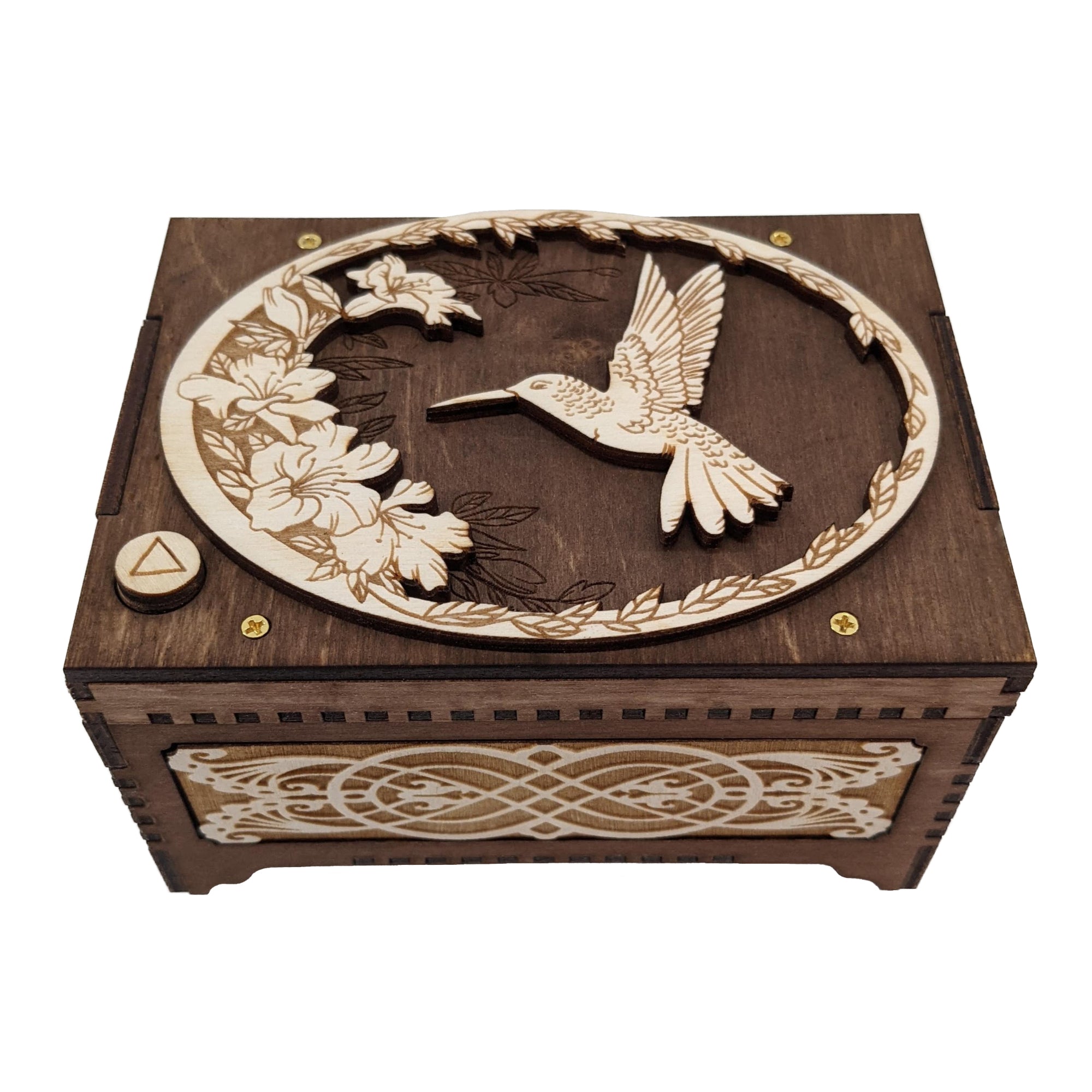 Hummingbird Personalized Music Jewelry Box With Any Custom Song And Ph ...